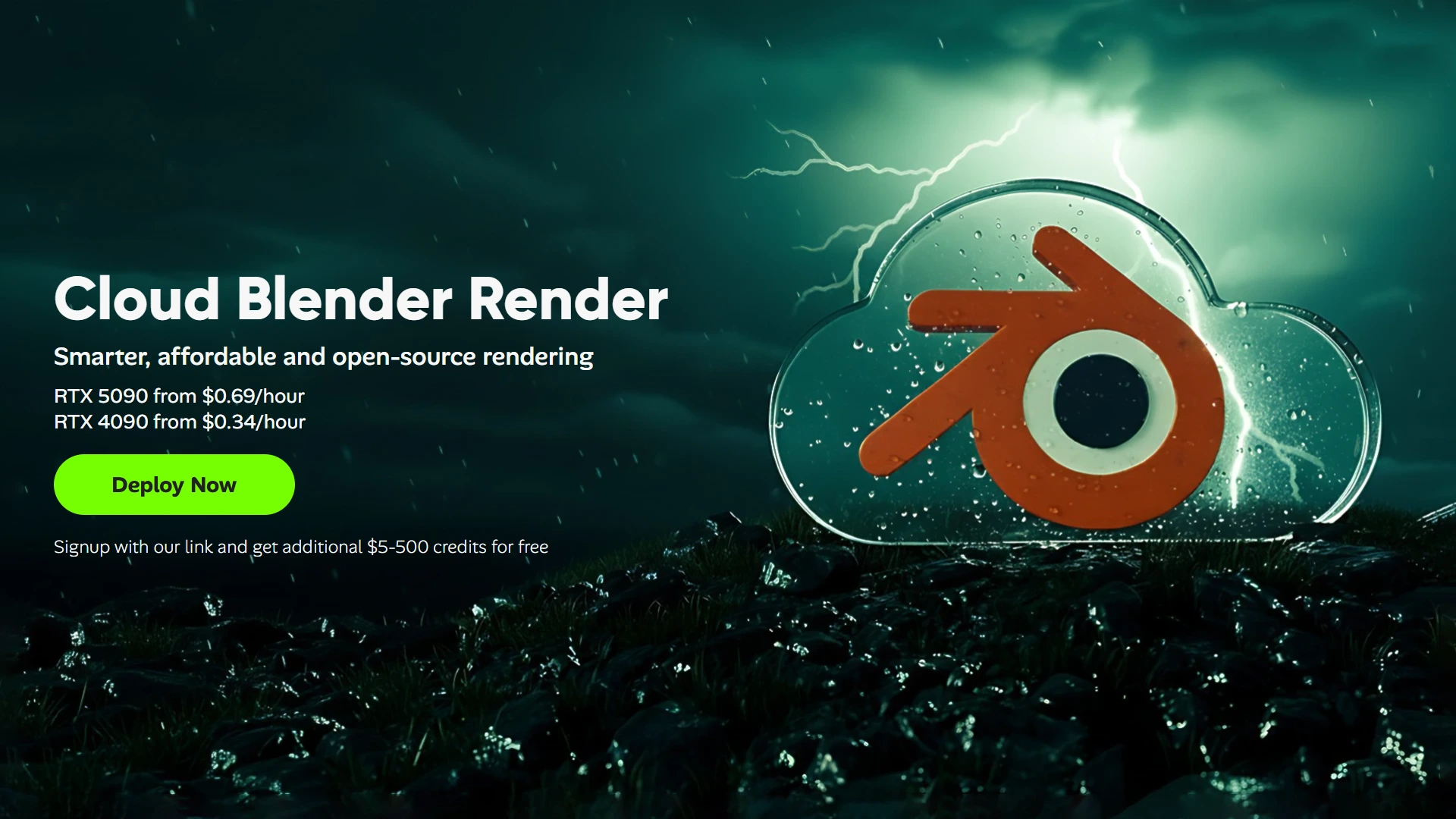 Cloud Blender Render - Open-Source Cloud GPU Rendering for Blender